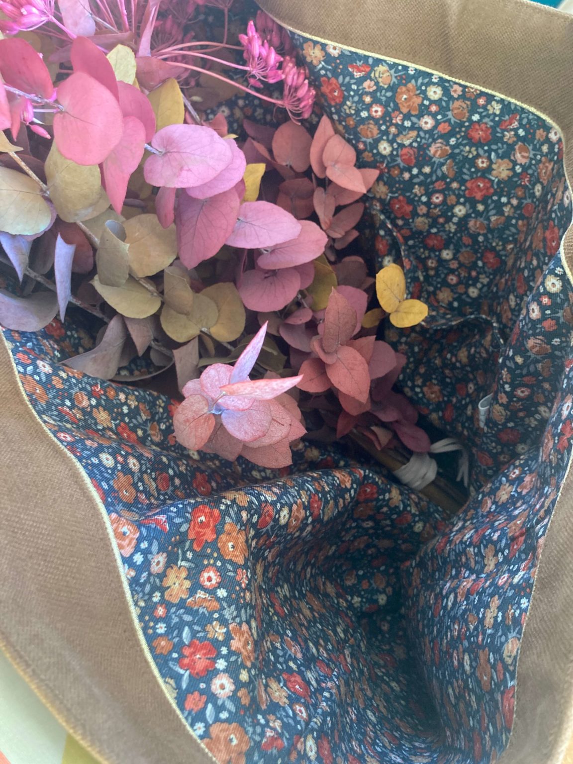 Sac cabas Thêta θ Sursum Corda - Bénédicte Hétroy Créations