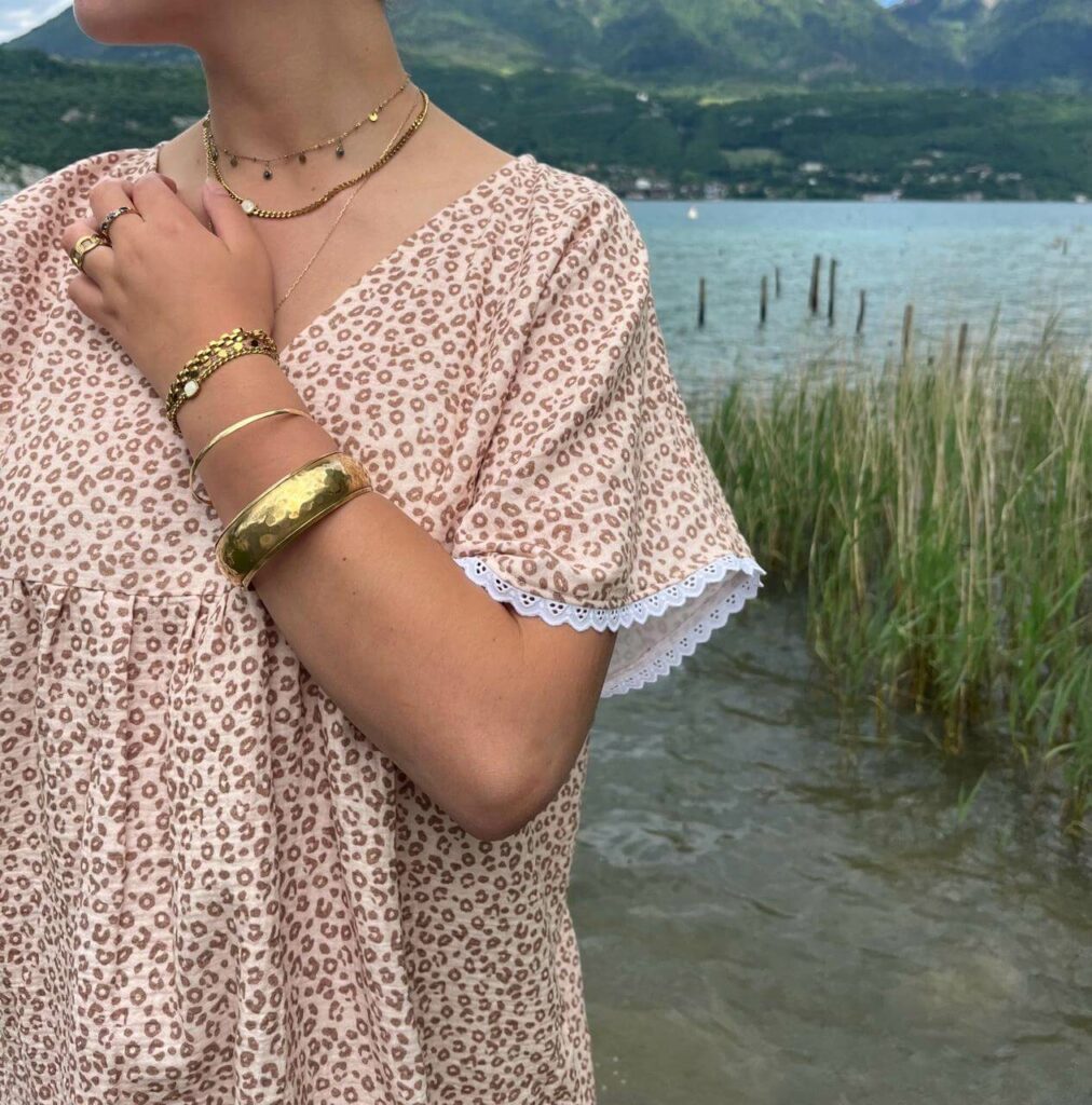 Robe de plage Kappa graou - Bénédicte Hétroy Créations